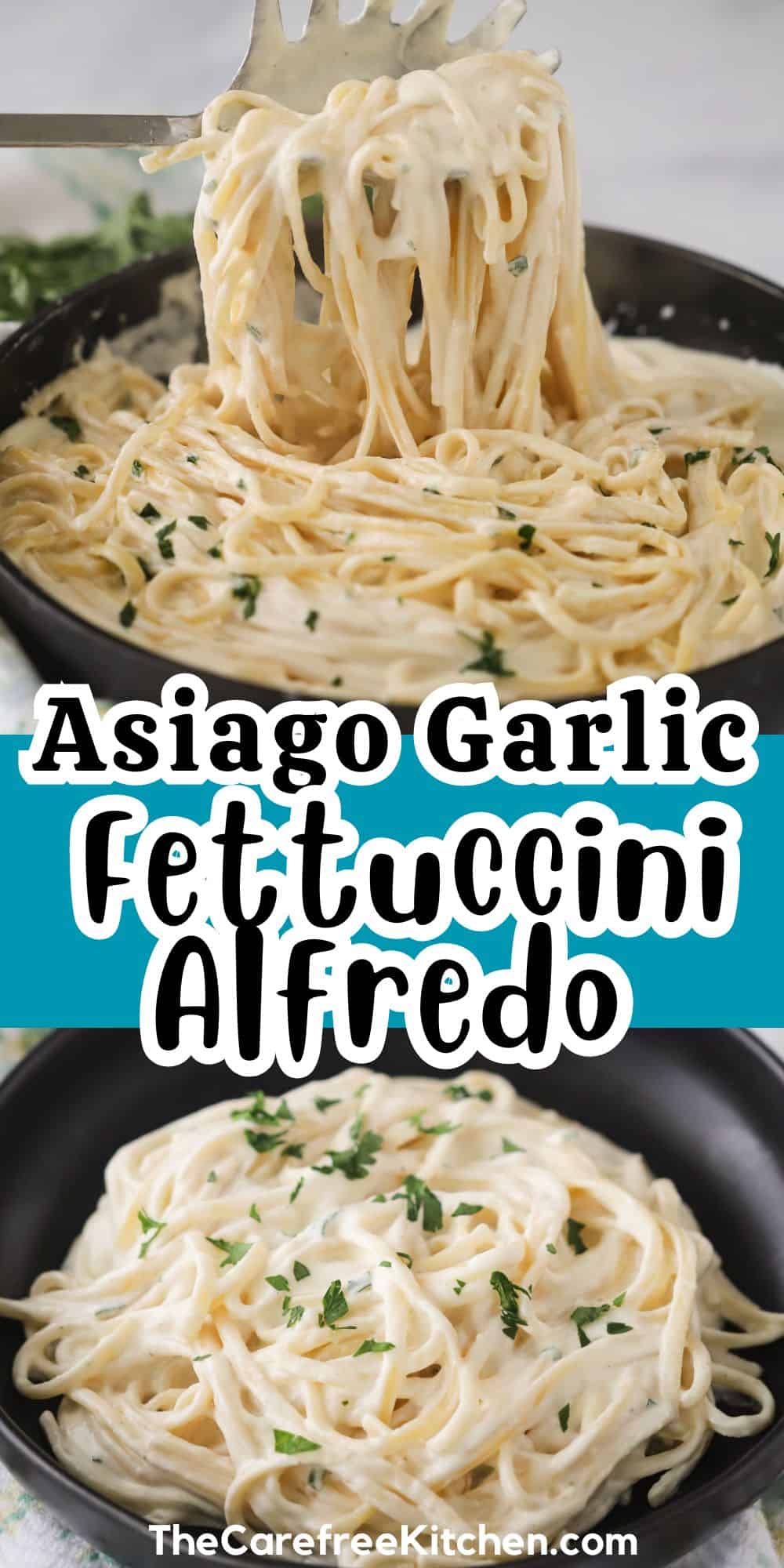 Asiago Cream Sauce {Fettucini Alfredo} - The Carefree Kitchen