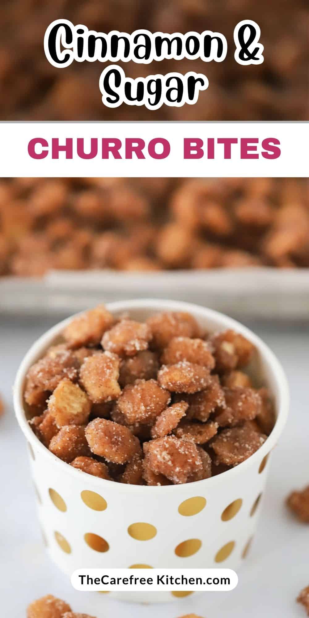 Sweet and Salty Churro Oyster Crackers - The Carefree Kitchen