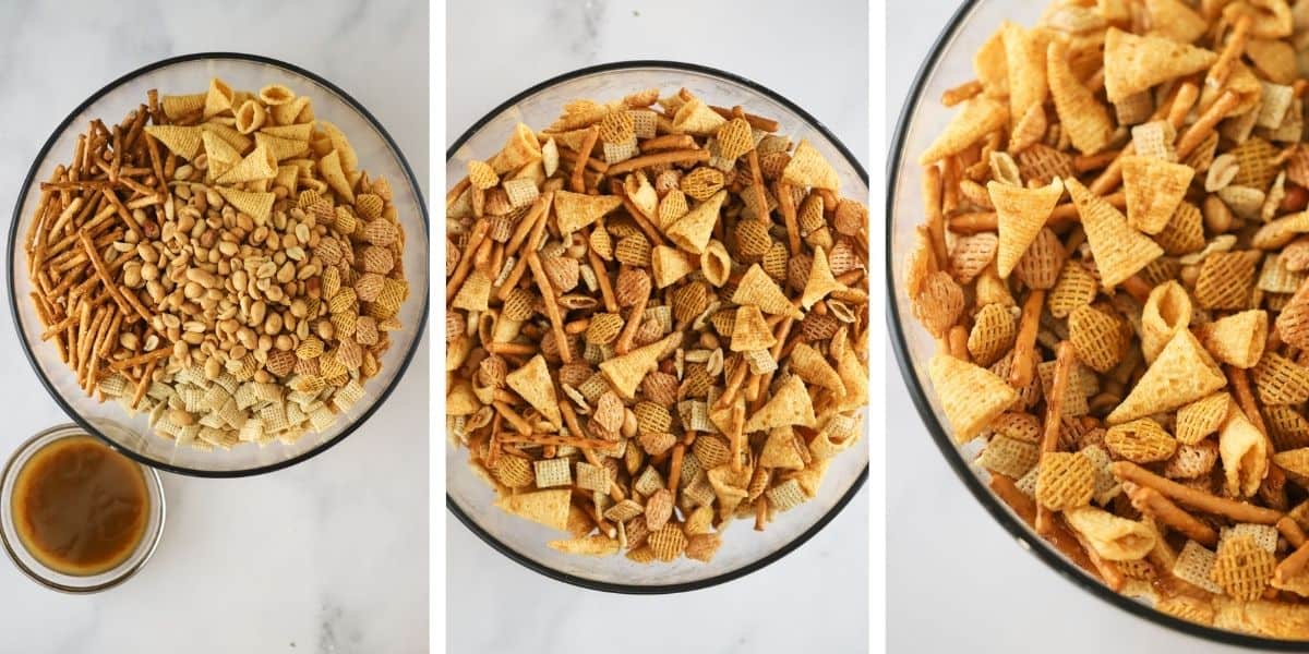 Chex Party Mix Recipe - The Carefree Kitchen