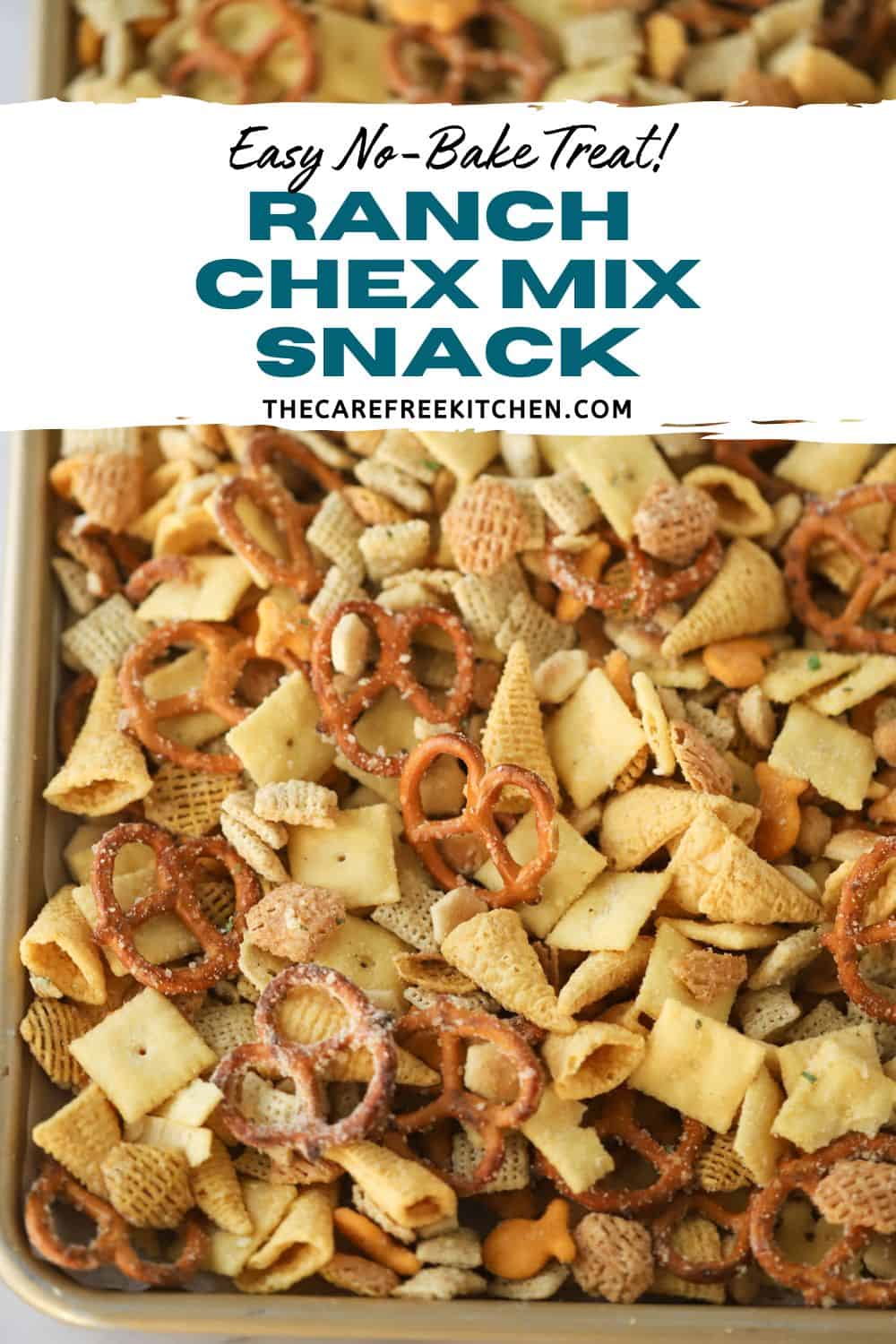 Ranch Chex Mix - The Carefree Kitchen