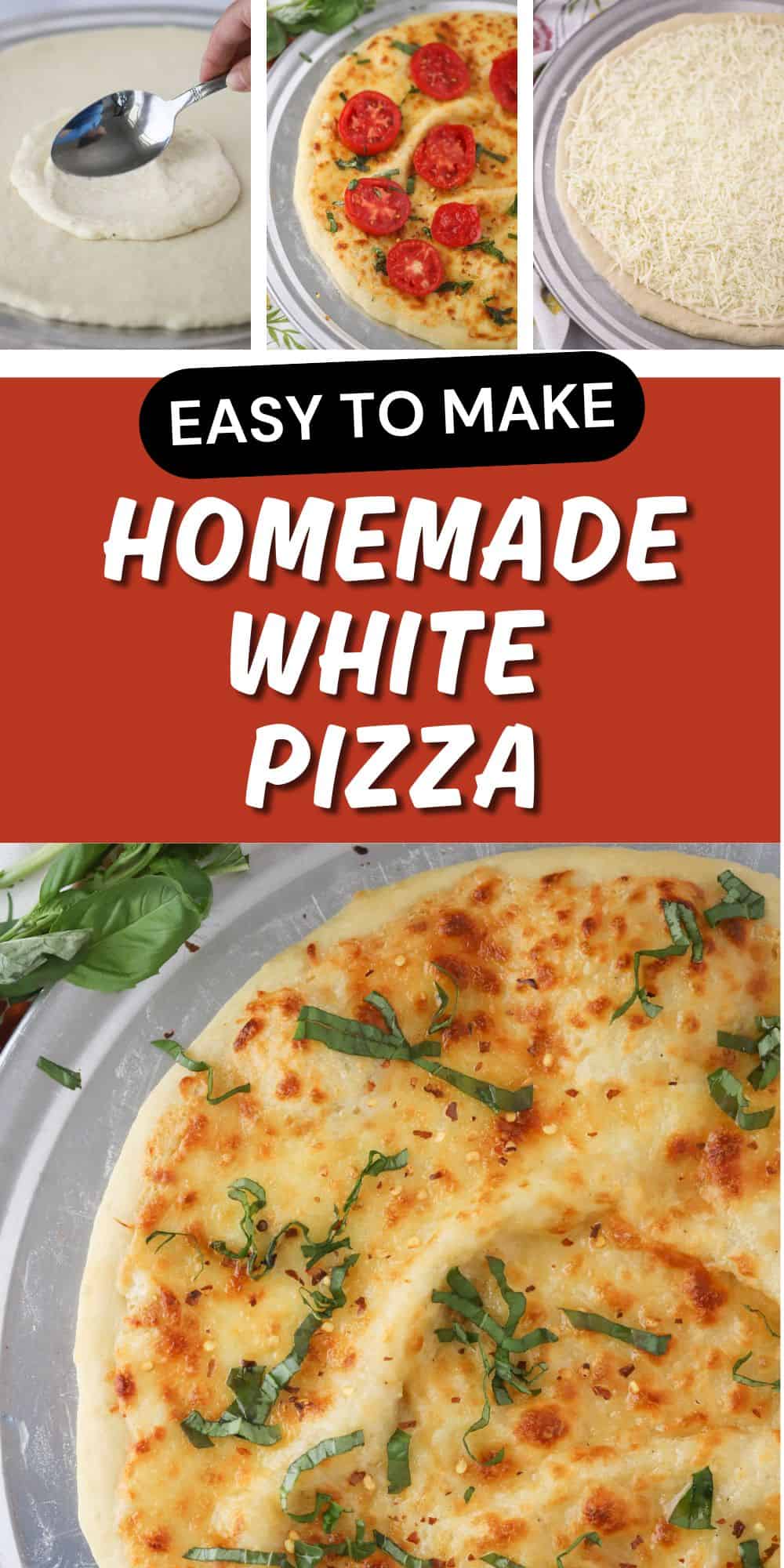 Easy White Pizza Recipe - The Carefree Kitchen