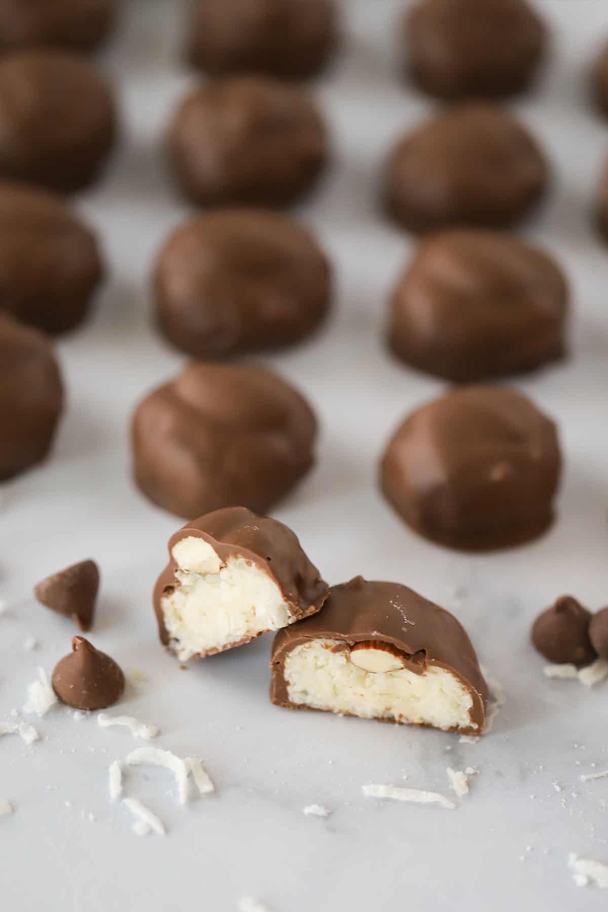 Homemade Almond Joy Recipe - The Carefree Kitchen