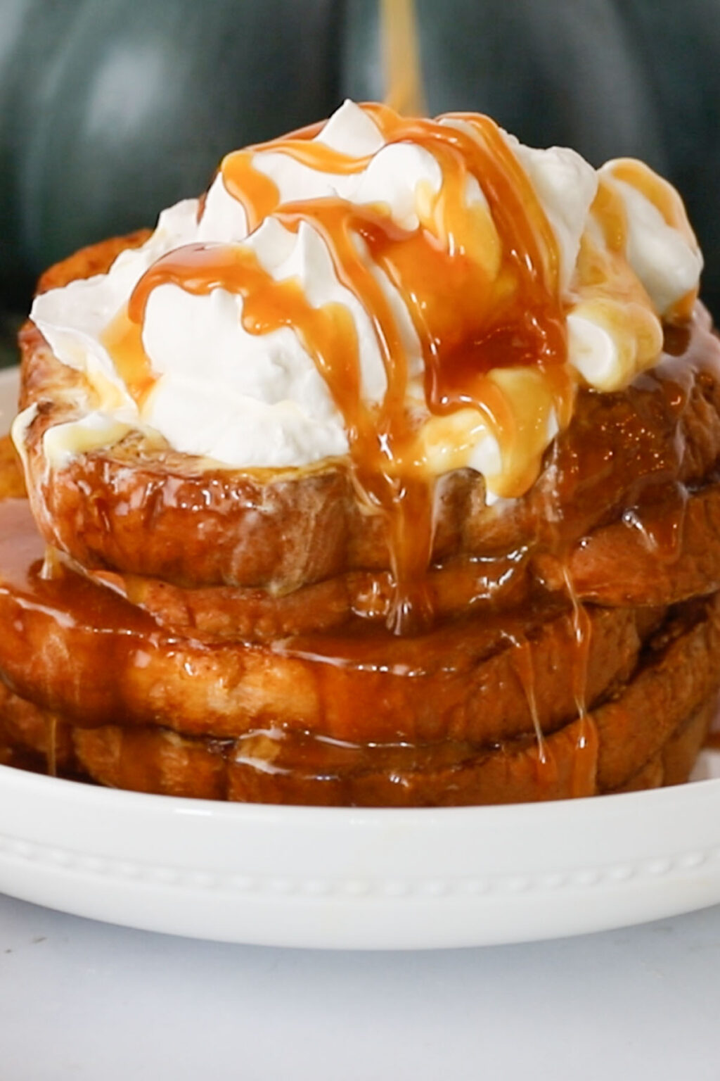 Pumpkin French Toast - The Carefree Kitchen