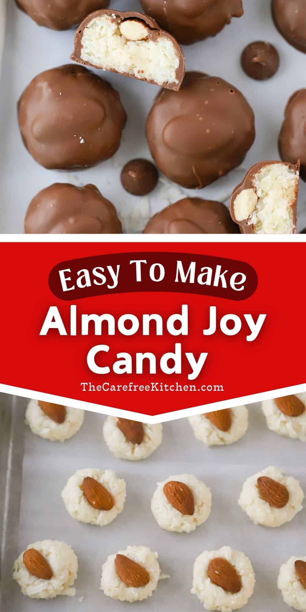 Homemade Almond Joy Recipe - The Carefree Kitchen