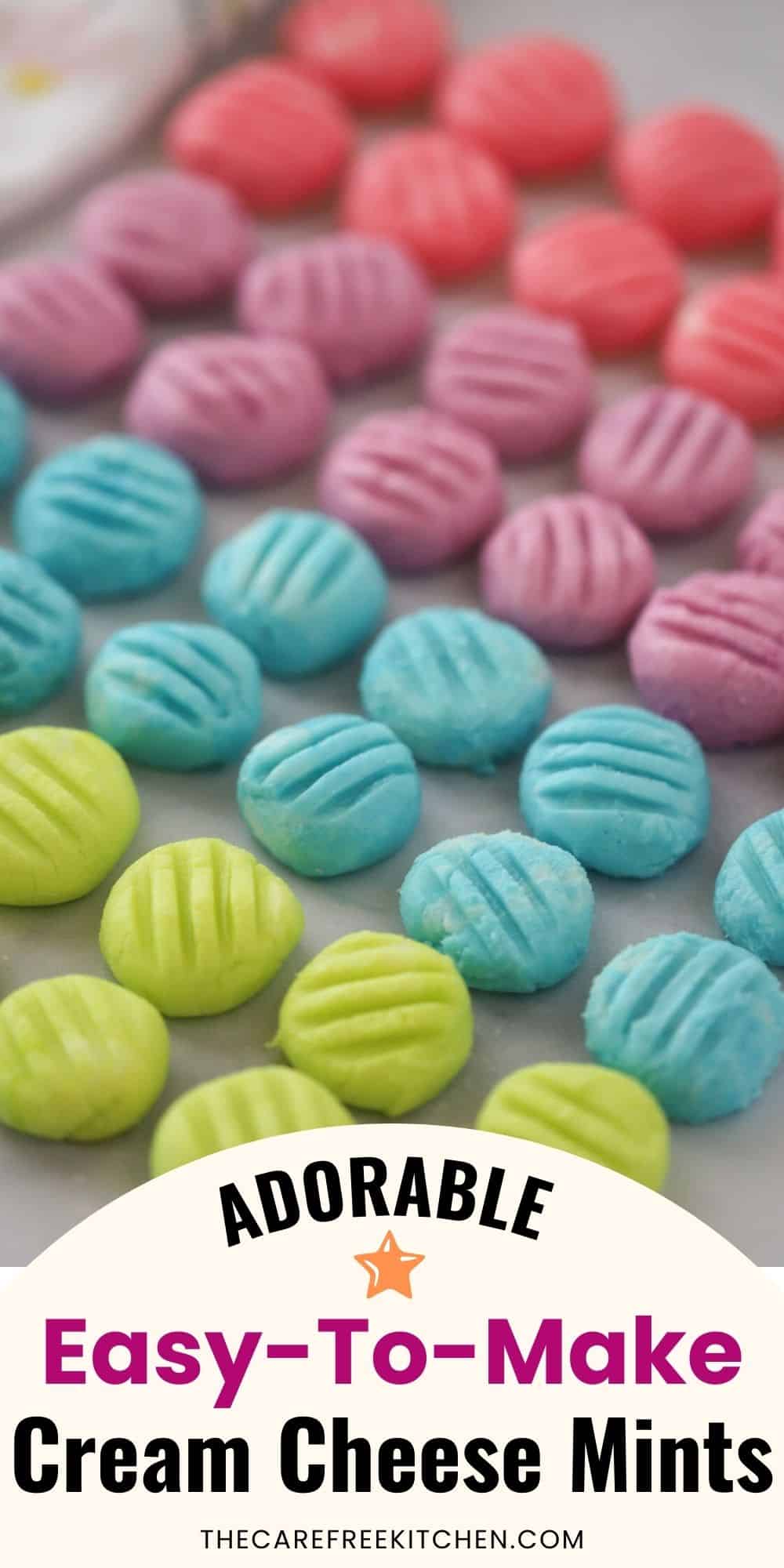 Cream Cheese Mint Candy Recipe - The Carefree Kitchen