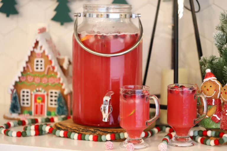 Cranberry Orange Punch - The Carefree Kitchen