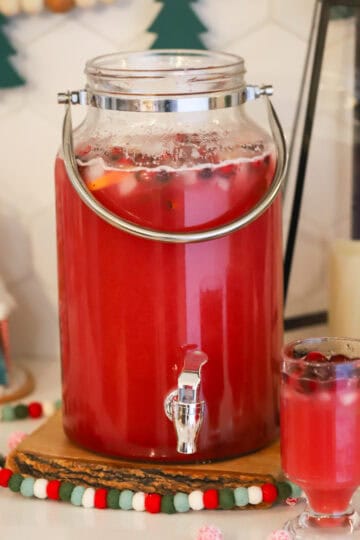 Cranberry Orange Punch - The Carefree Kitchen