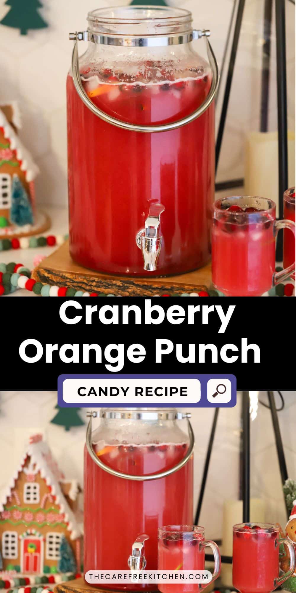 Cranberry Orange Punch - The Carefree Kitchen