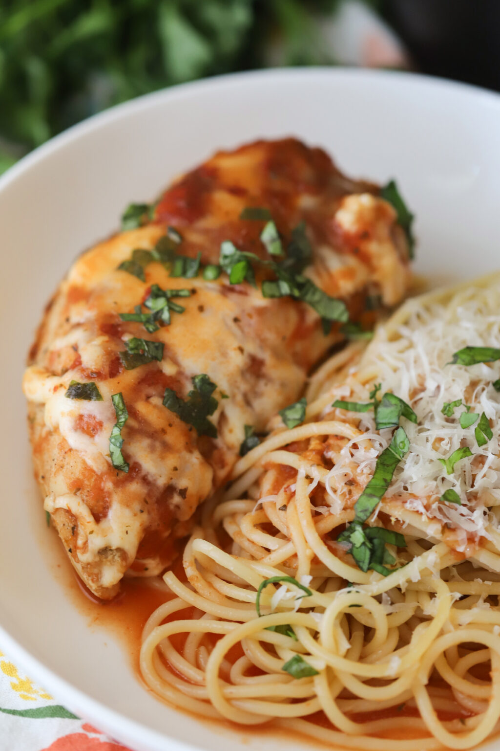 Slow Cooker Chicken Parmesan - The Carefree Kitchen