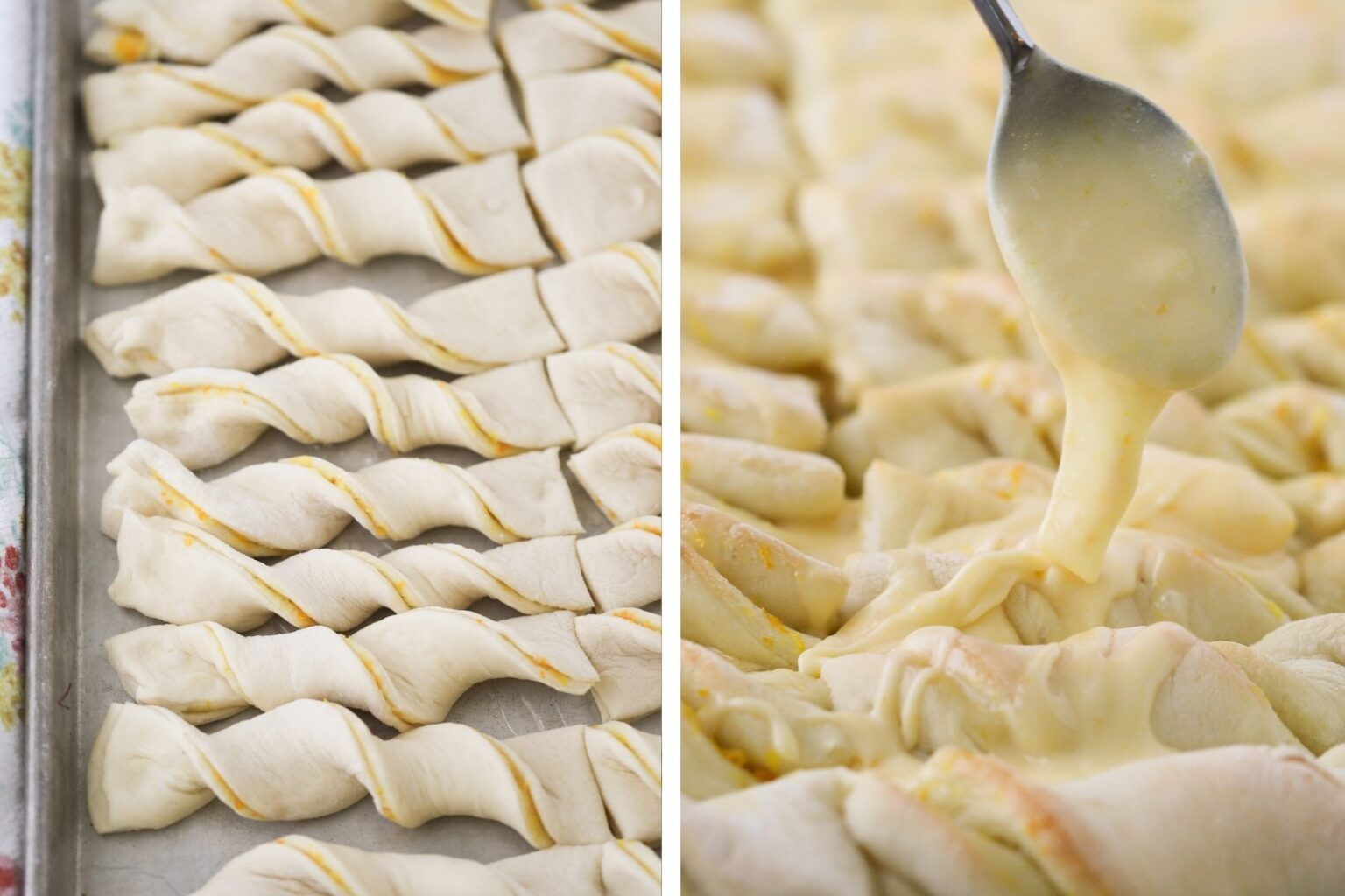 Orange Twist Breadsticks - The Carefree Kitchen