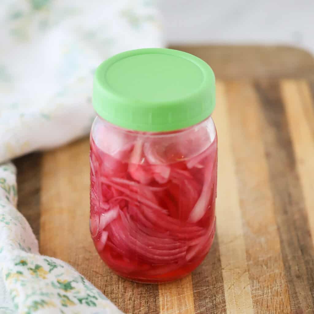 Homemade Pickled Red Onions - The Carefree Kitchen